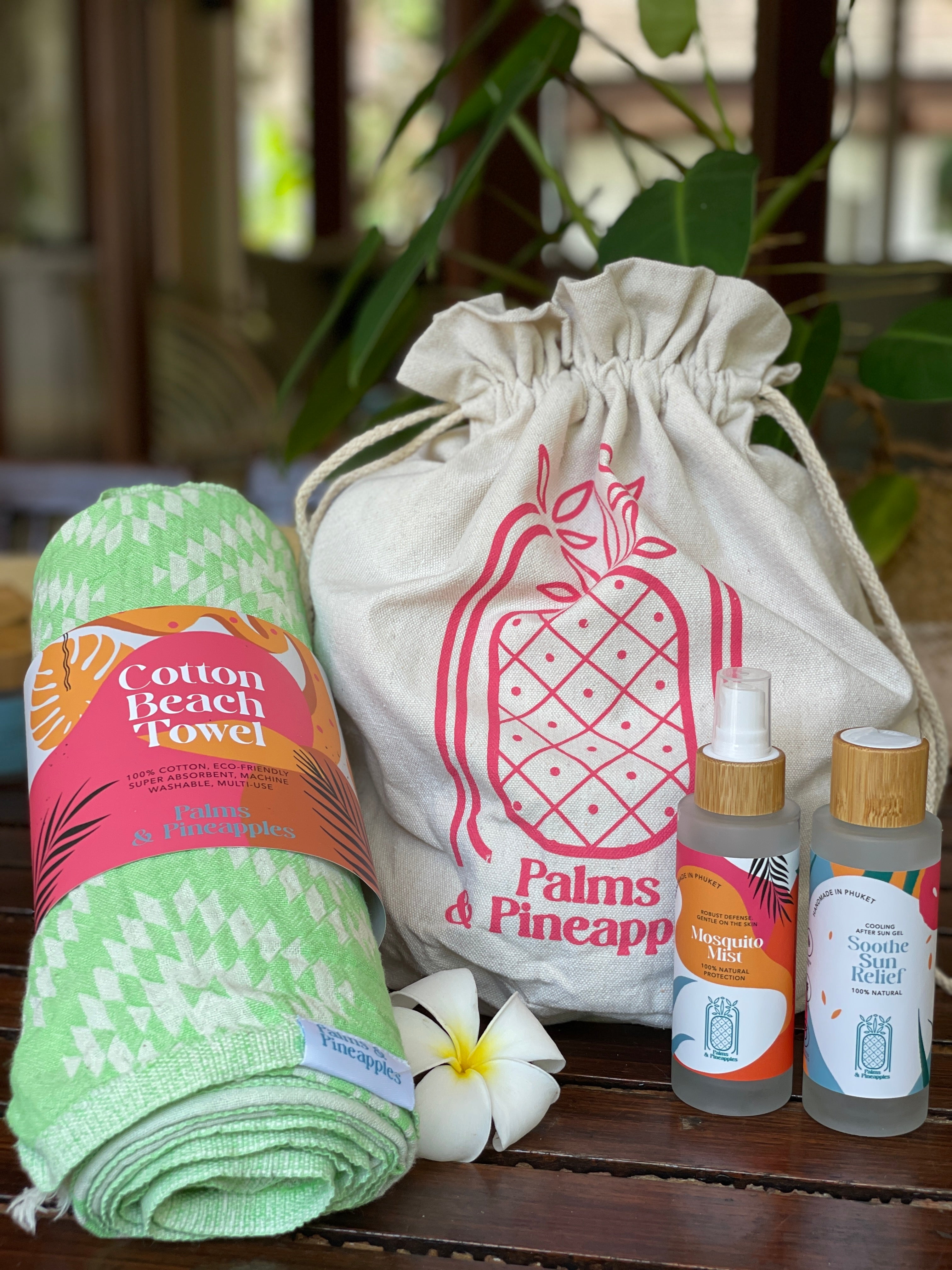 Beach Ready Bundle – Palms & Pineapples